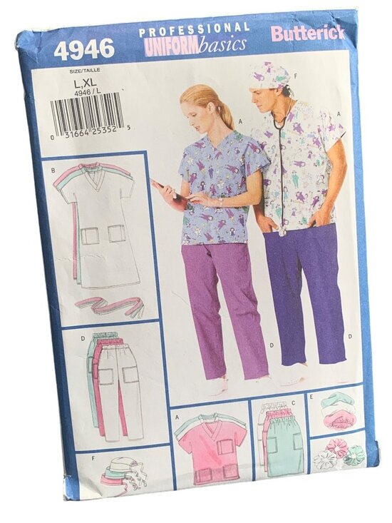 Butterick | Office | Butterick 4946 Professional Uniform Sewing Pattern ...